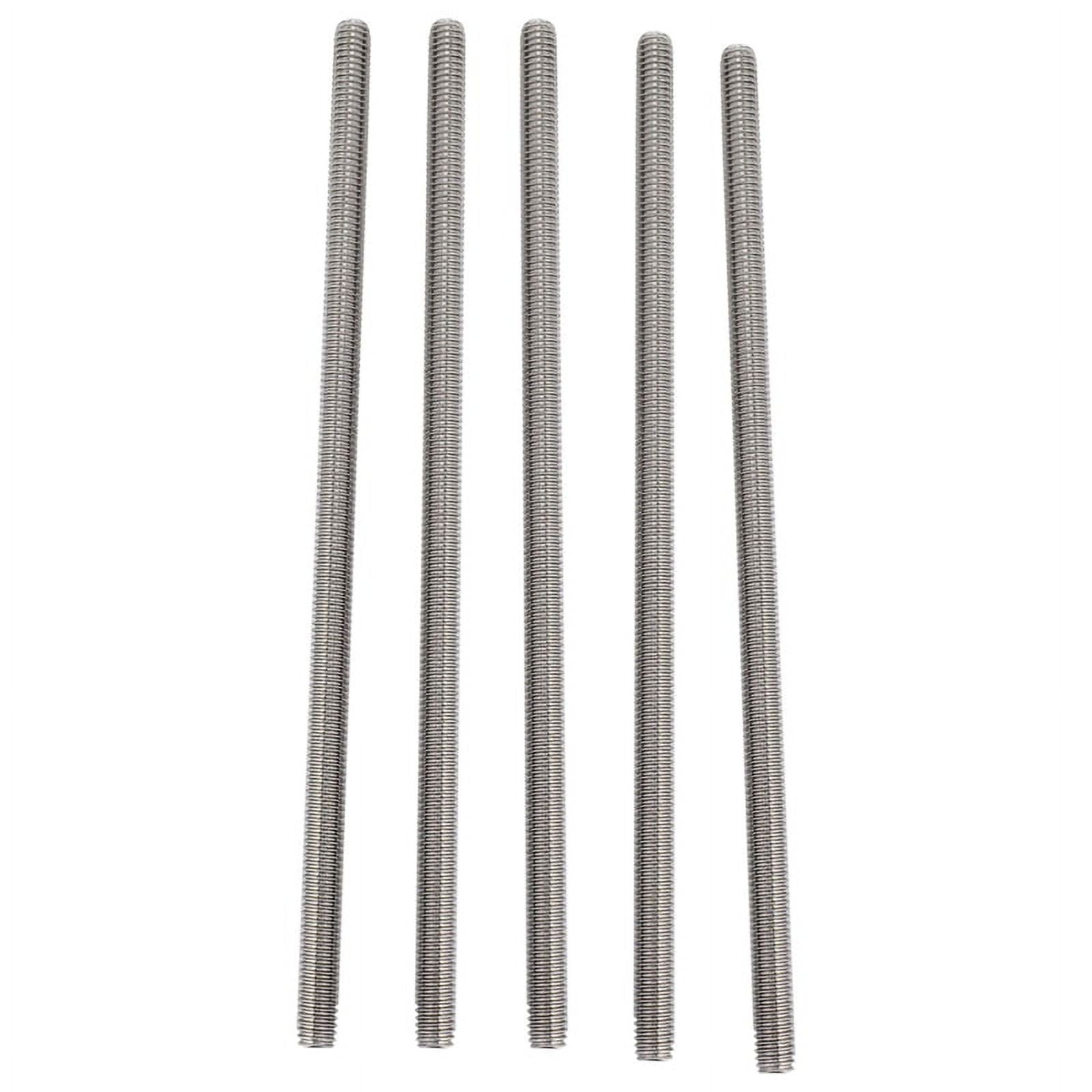 M6 x 150mm 304 Stainless Steel Fully Threaded Rod Bar Studs Hardware 5 ...