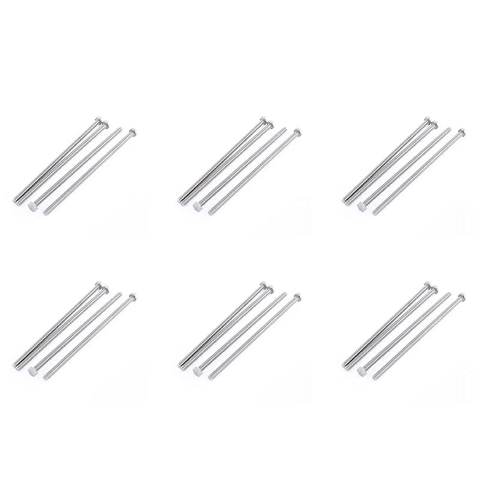 M6 x 150mm Fully Threaded Stainless Steel Hex Screw Bolt 24 Pcs ...