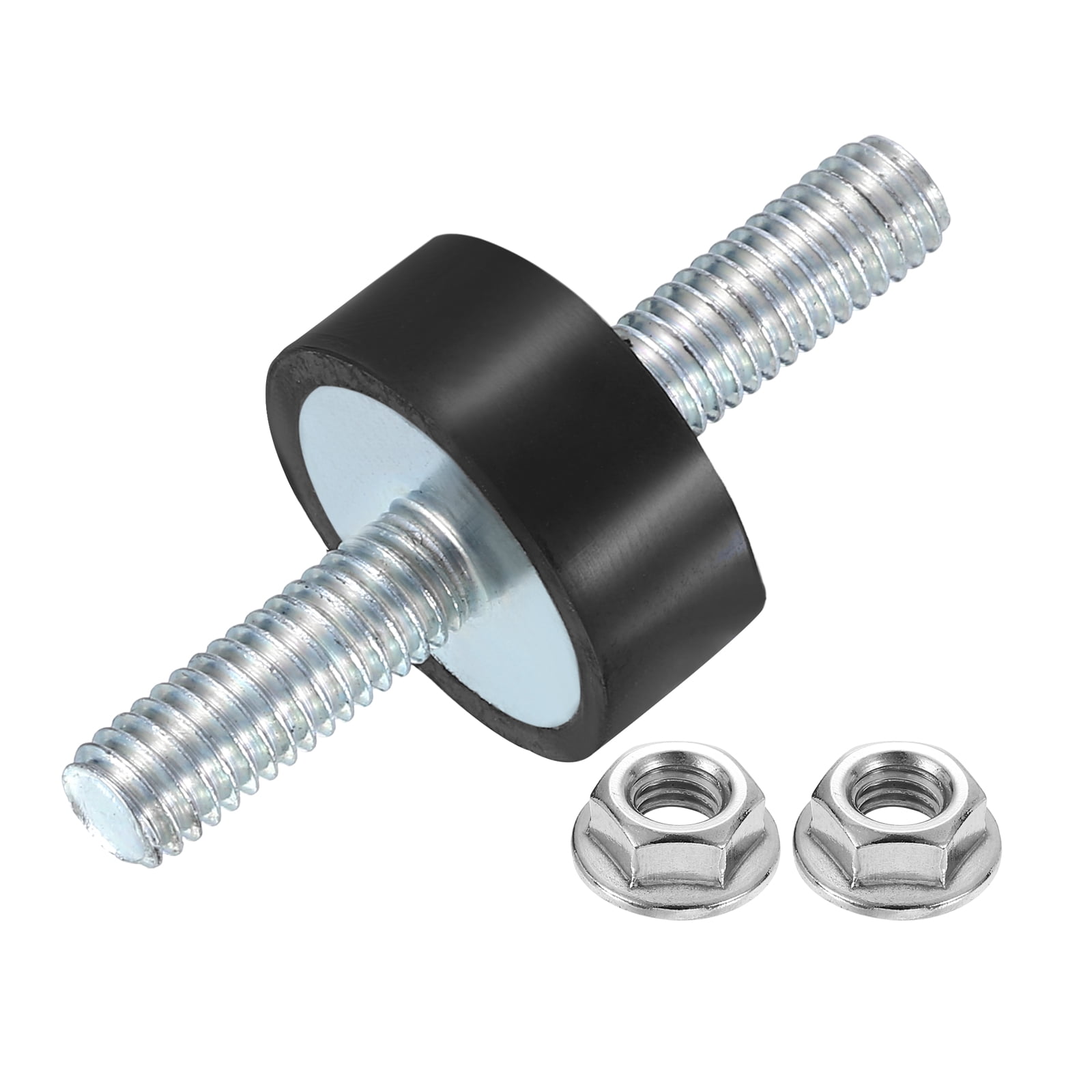 M6 x 18mm Rubber Mounts, 8 x 19mm Rubber Vibration Isolator with Nuts ...