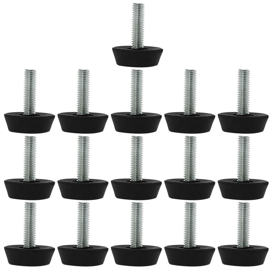M6 x 20 x 25mm Furniture Glide Leveling Feet Floor Protector for Table ...