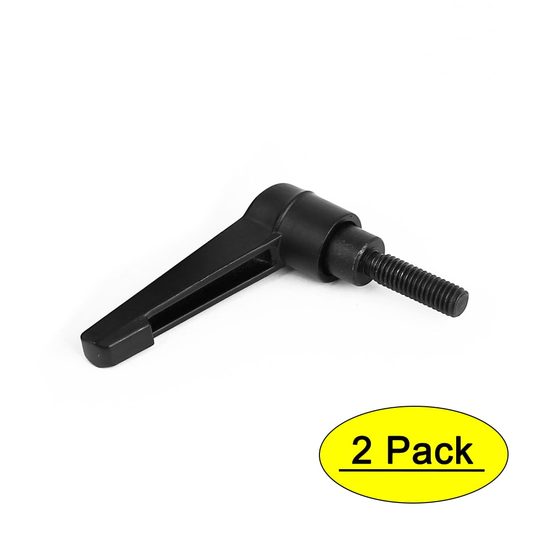 M6 x 20mm Male Thread Lathe Machine Metal Adjustable Handle Lever Grip ...