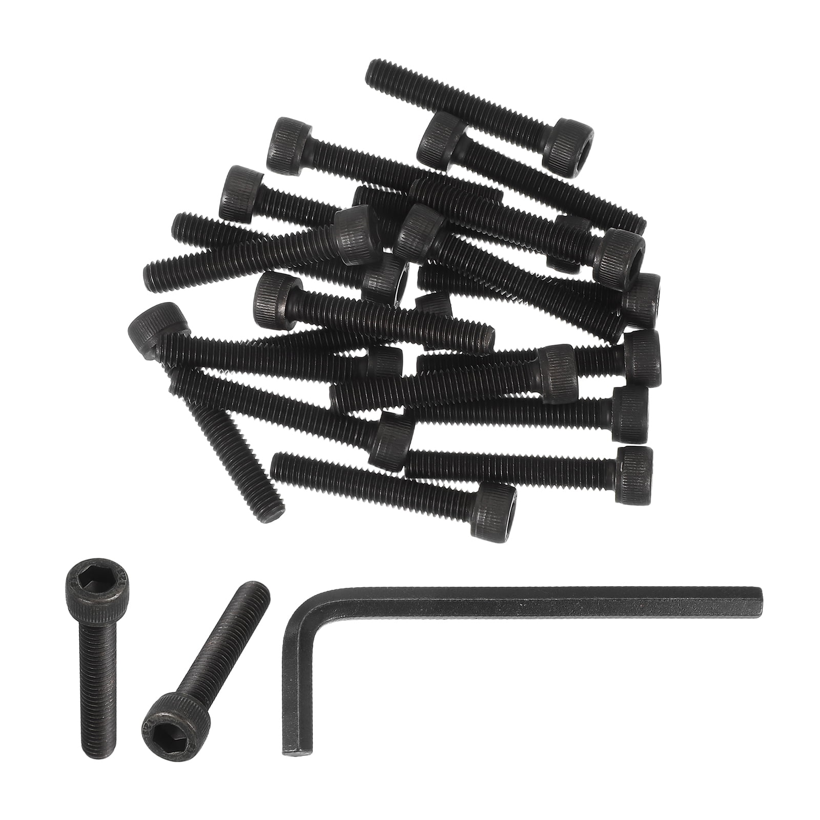 M6 x 35mm Hex Socket Head Screws Cap Bolt, 20 Pack 12.9 Grade Carbon ...