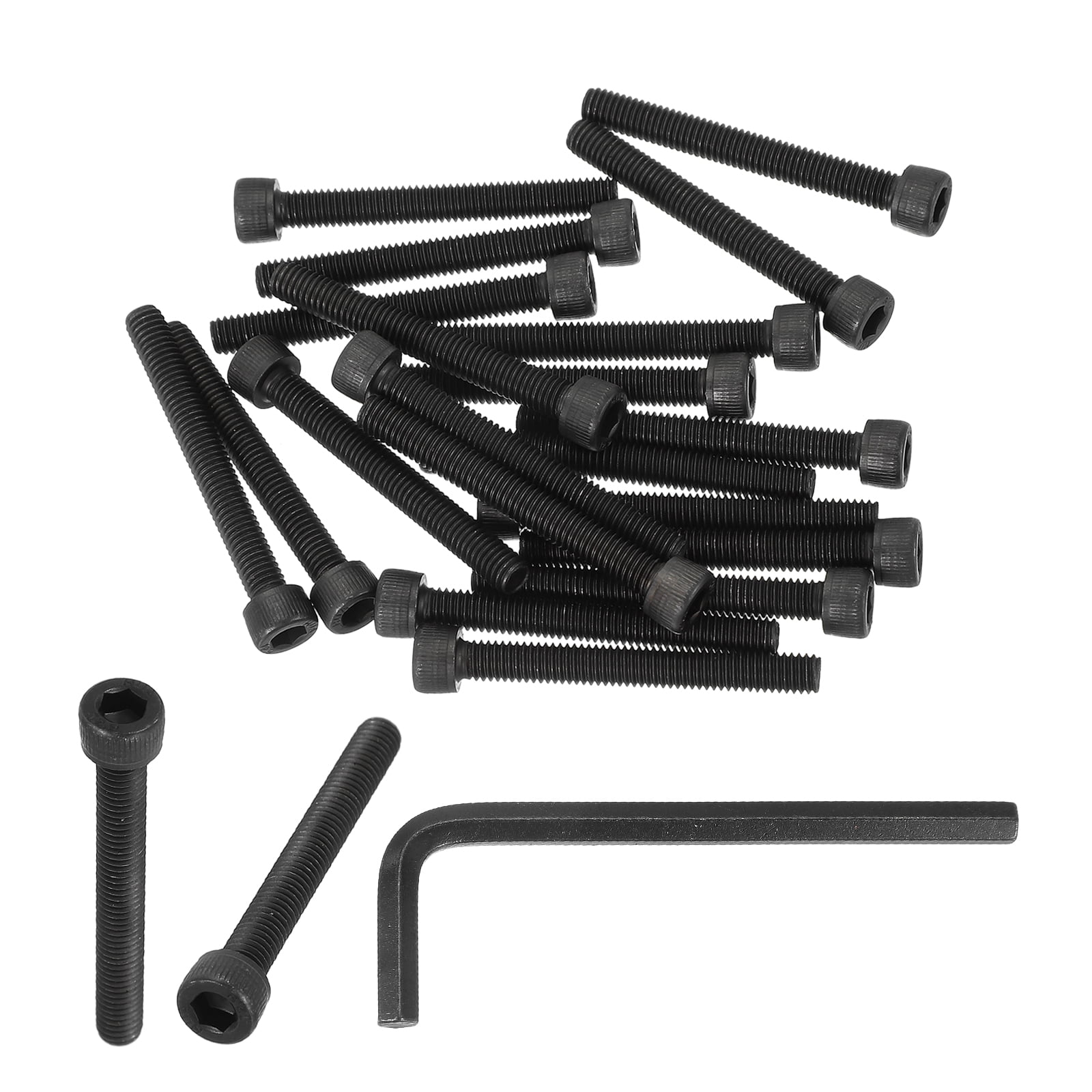 M6 x 50mm Hex Socket Head Screws Cap Bolt, 20 Pack 12.9 Grade Carbon ...