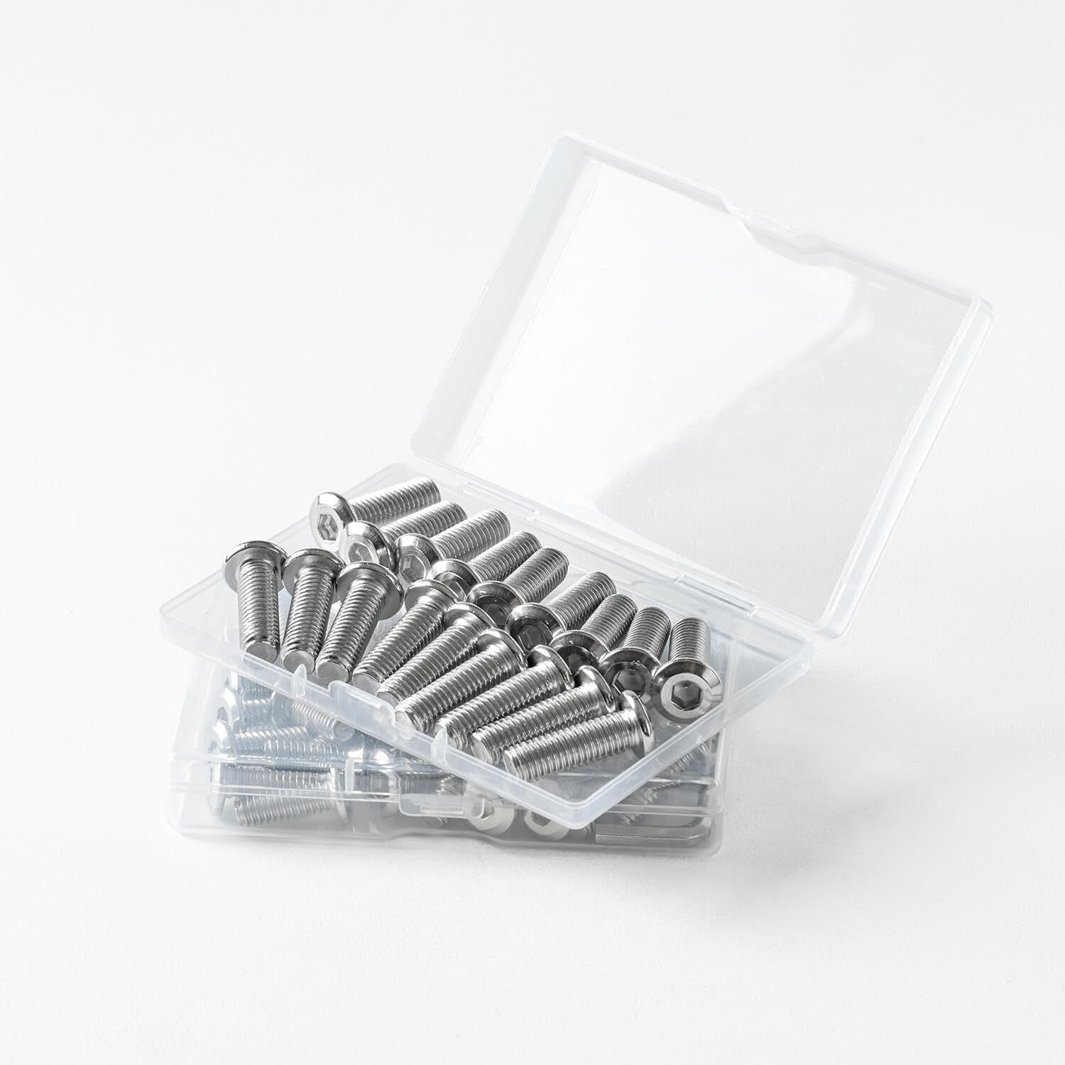 M6 x 55 (10 Pack) Metric Flat Head Hex Socket Cap Screws Bolts, 304 ...