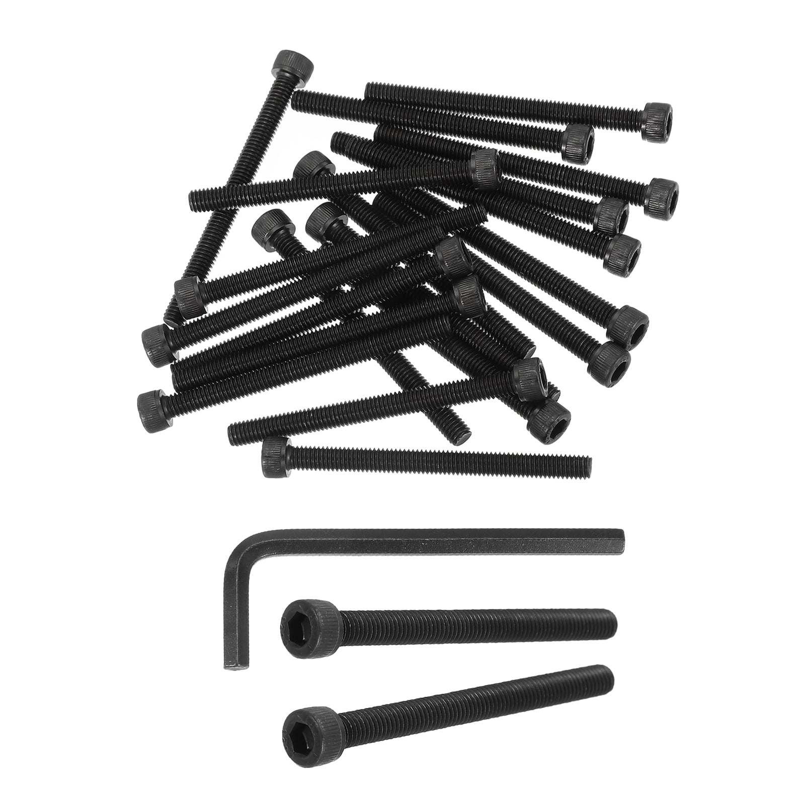 M6 x 70mm Hex Socket Head Screws Cap Bolt, 20 Pack 12.9 Grade Carbon ...