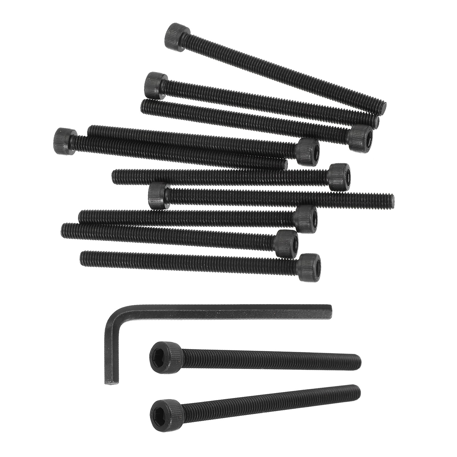 M6 x 80mm Hex Socket Head Screws Cap Bolt, 10 Pack 12.9 Grade Carbon ...