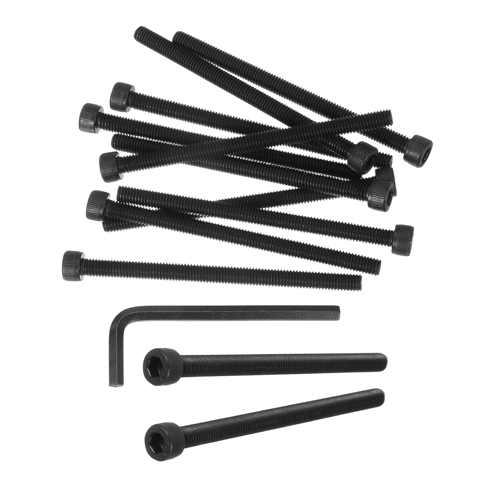 M6 x 90mm Hex Socket Head Screws Cap Bolt, 10 Pack 12.9 Grade Carbon ...