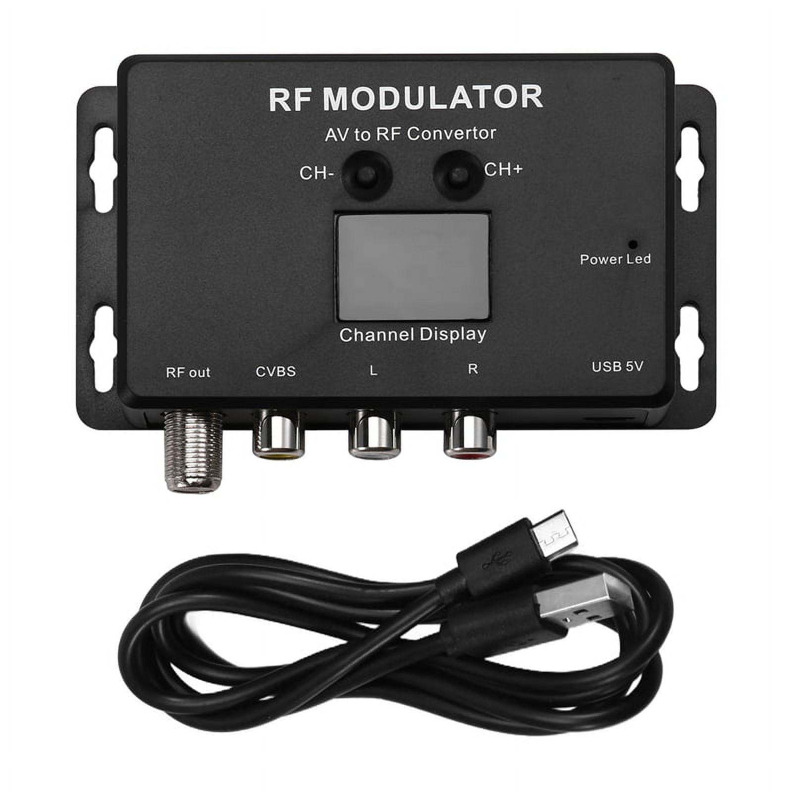 M60 Modulator AV to Converter UHF Modulator Signal Converter - Walmart.com