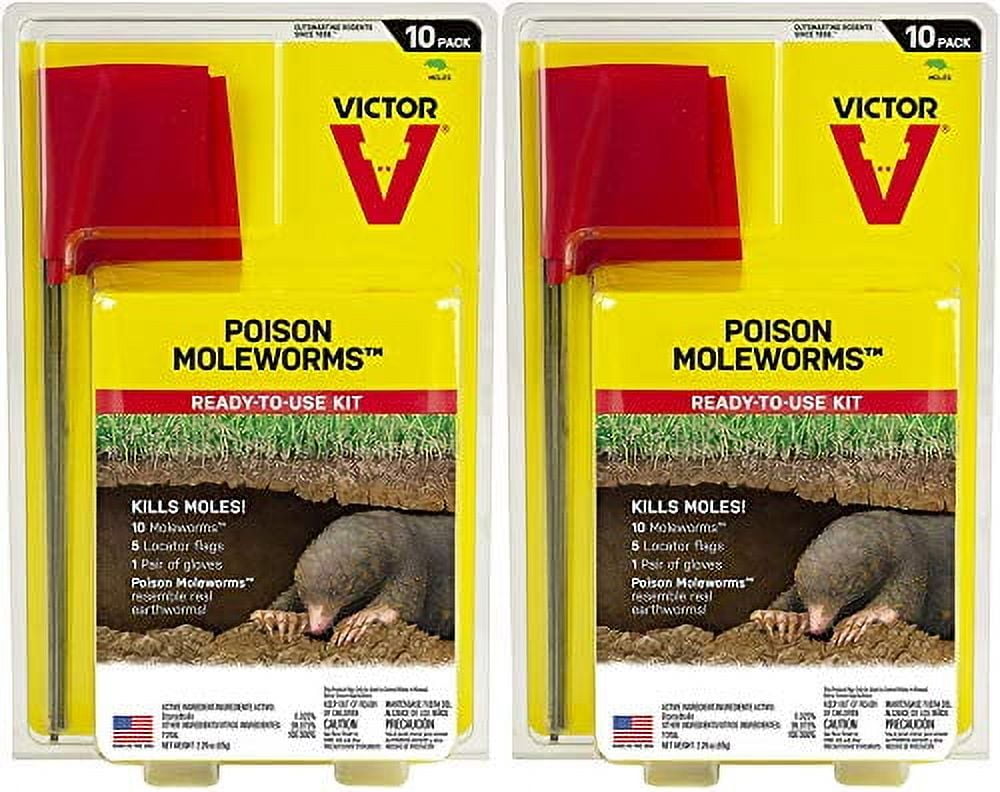 M6009 Poison Moleworms, Yellow (Twо Расk) - Walmart.com