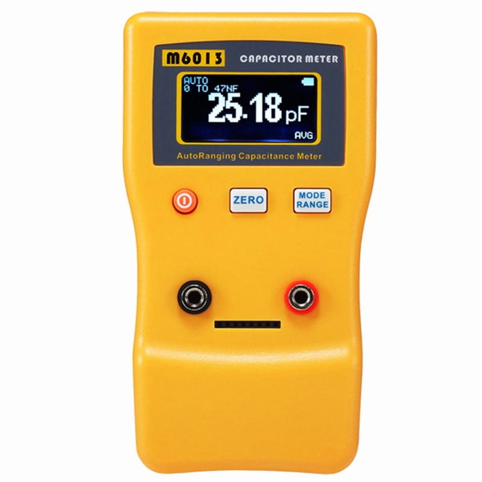 M6013 Capacitor Meter 0.01pF - 470mF Professional Measuring Capacitance ...