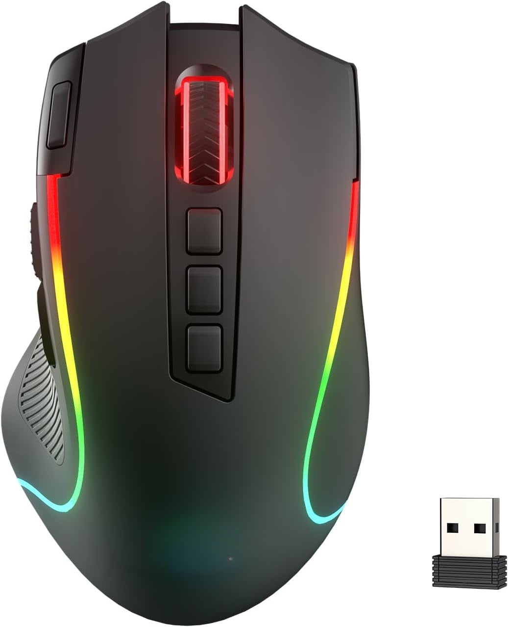 M612 Predator RGB Gaming Mouse, 8000 DPI Wired Optical Mouse with 11 ...