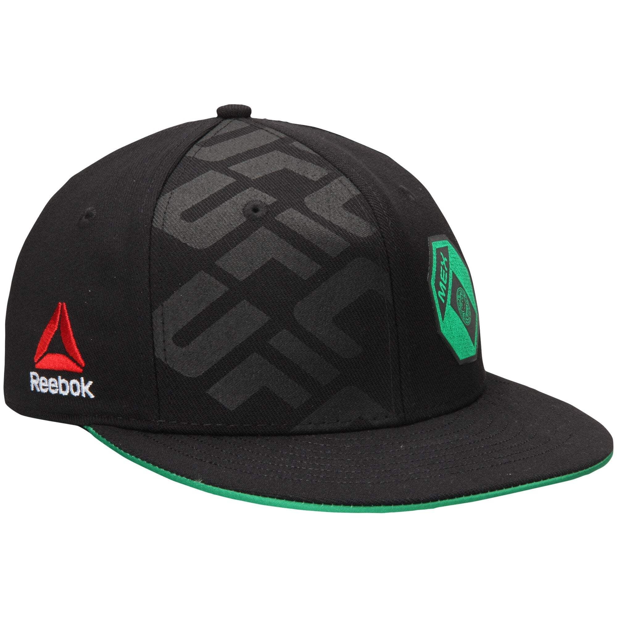 [M641Z] UFC Mexico Authentic Fighter's FVF Flex Hat - Black | Green ...