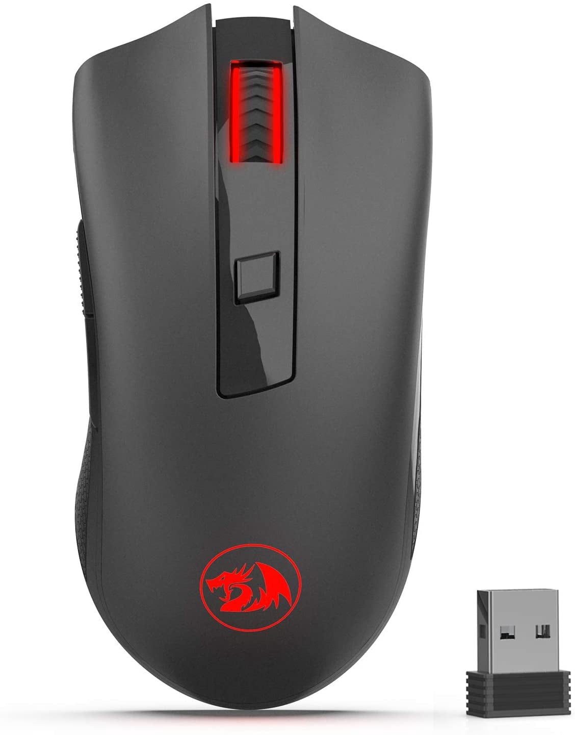 M652 Optical 2.4G Wireless Mouse with USB Receiver, Portable Gaming ...