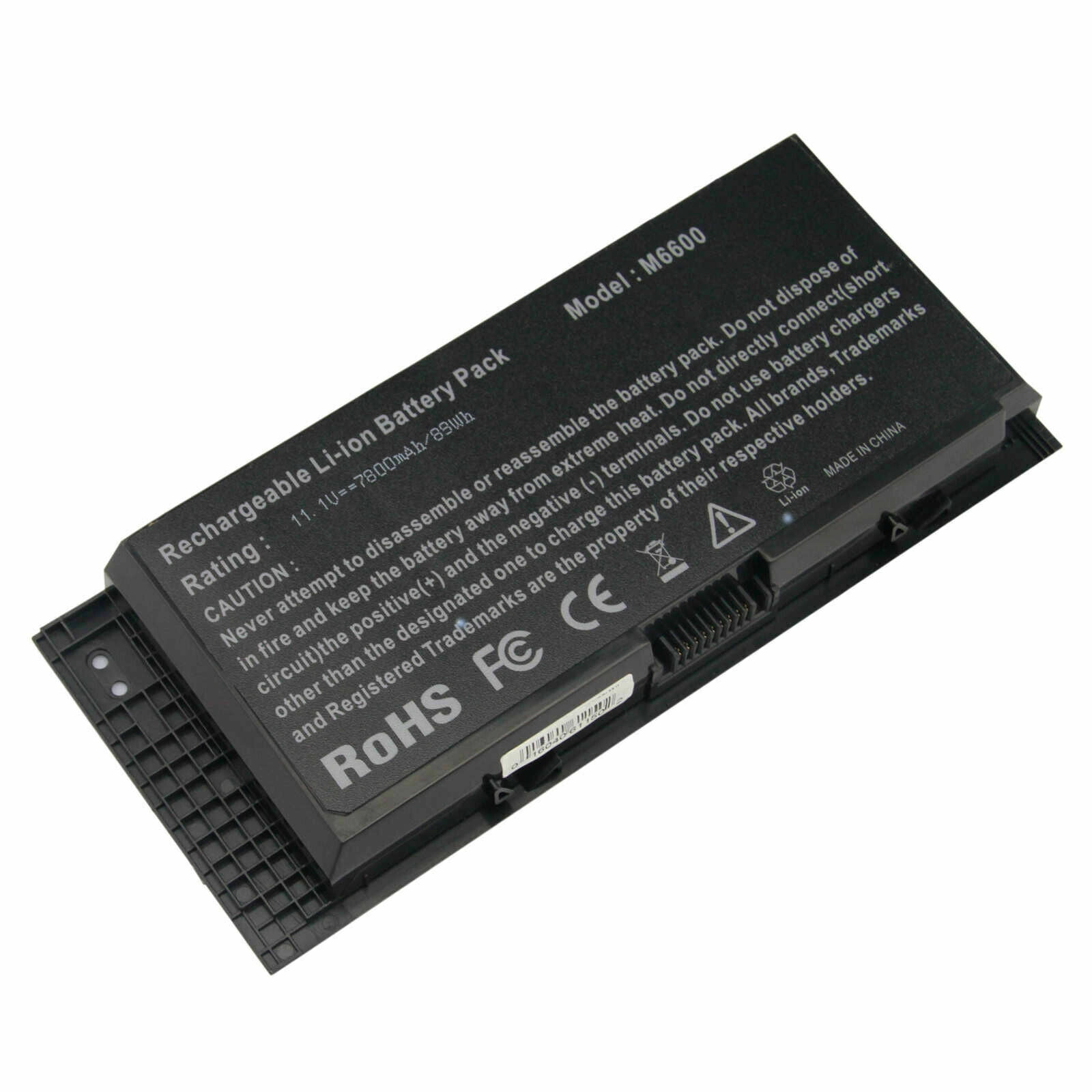 M6600 Laptop Battery for Dell Precision M4600 M4700 M4800 M6700 M6800 ...