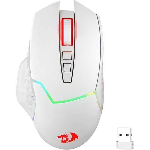 M690 Gaming , 8000 DPI Wired/ Gamer w/ Fire Key, 8 Macro Buttons ...