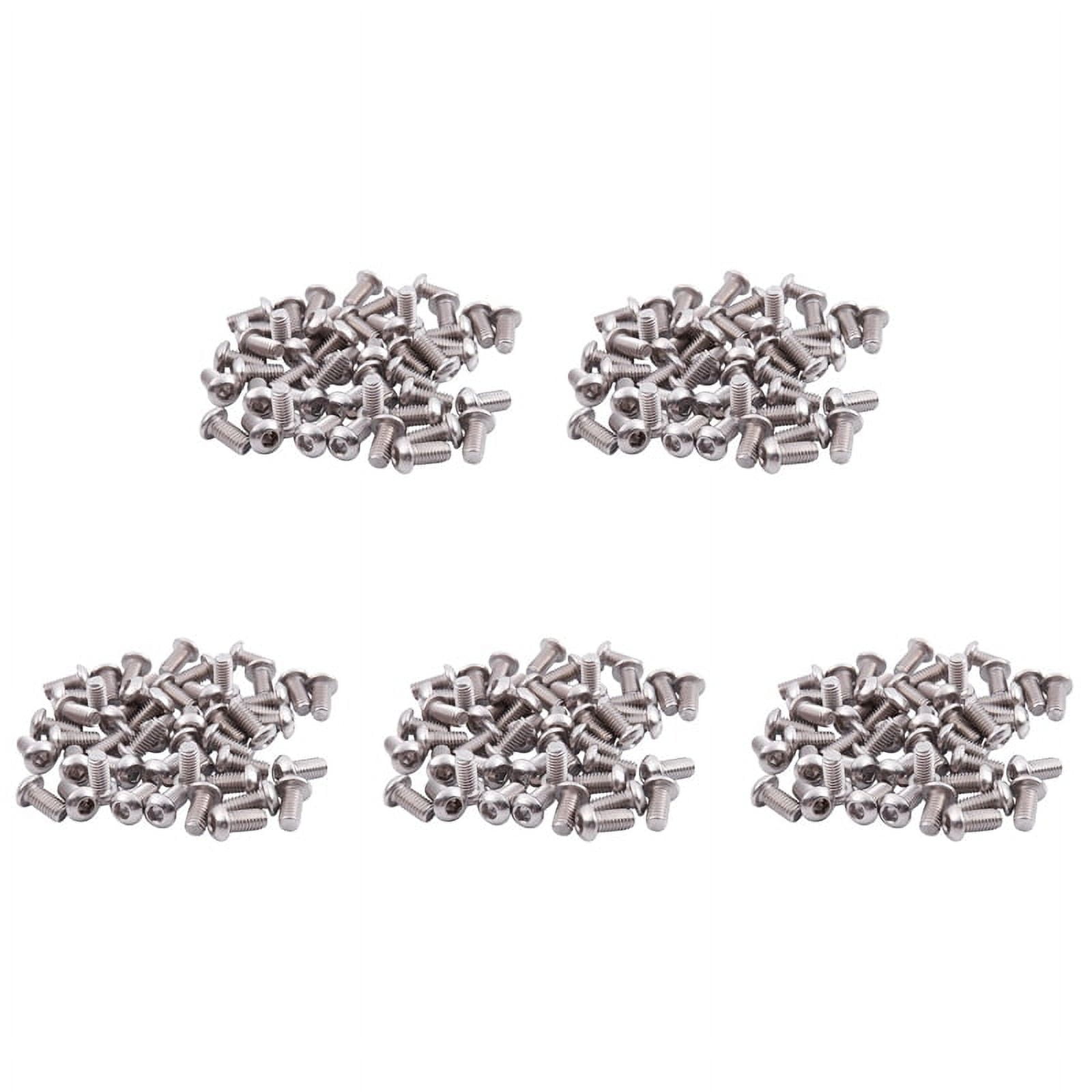 M6X12mm Stainless Steel Hex Socket Button Screws 250 Pcs - Walmart.com
