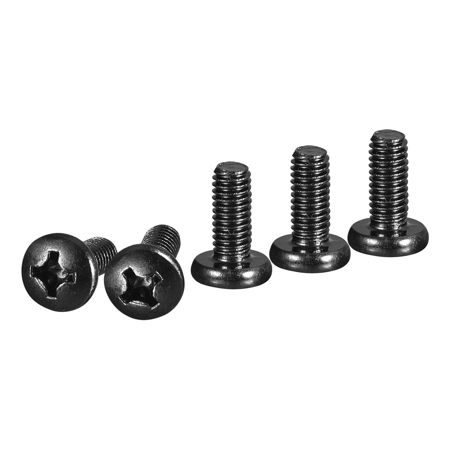 M6x14mm Pan Head Machine Screws, 20Pcs M6 Phillips Drive, Metric Coarse ...