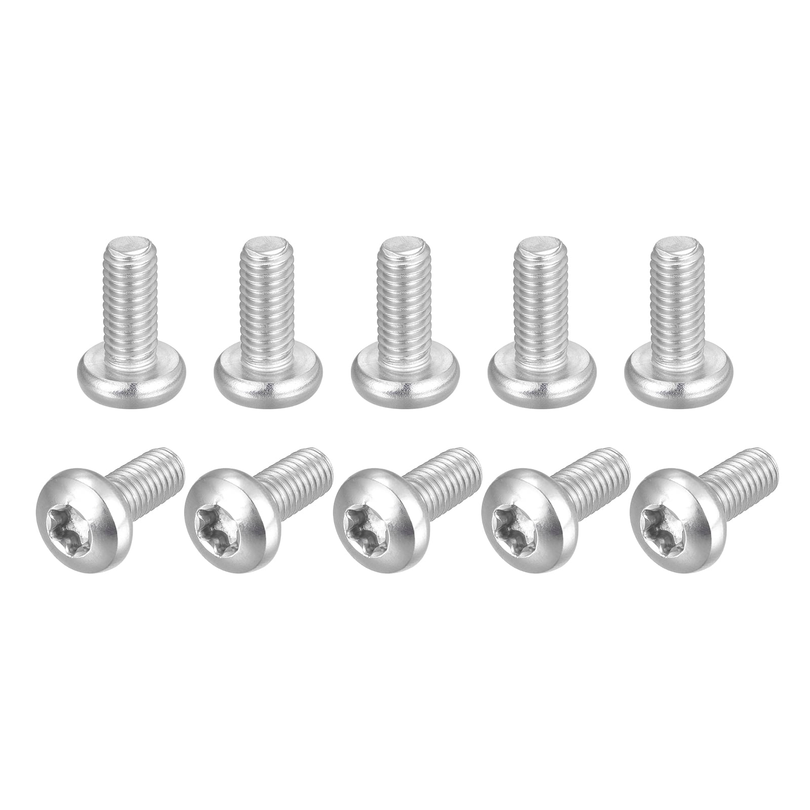 M6x14mm Torx Security Machine Screws, 20 Pack 316 Stainless Steel Pan ...