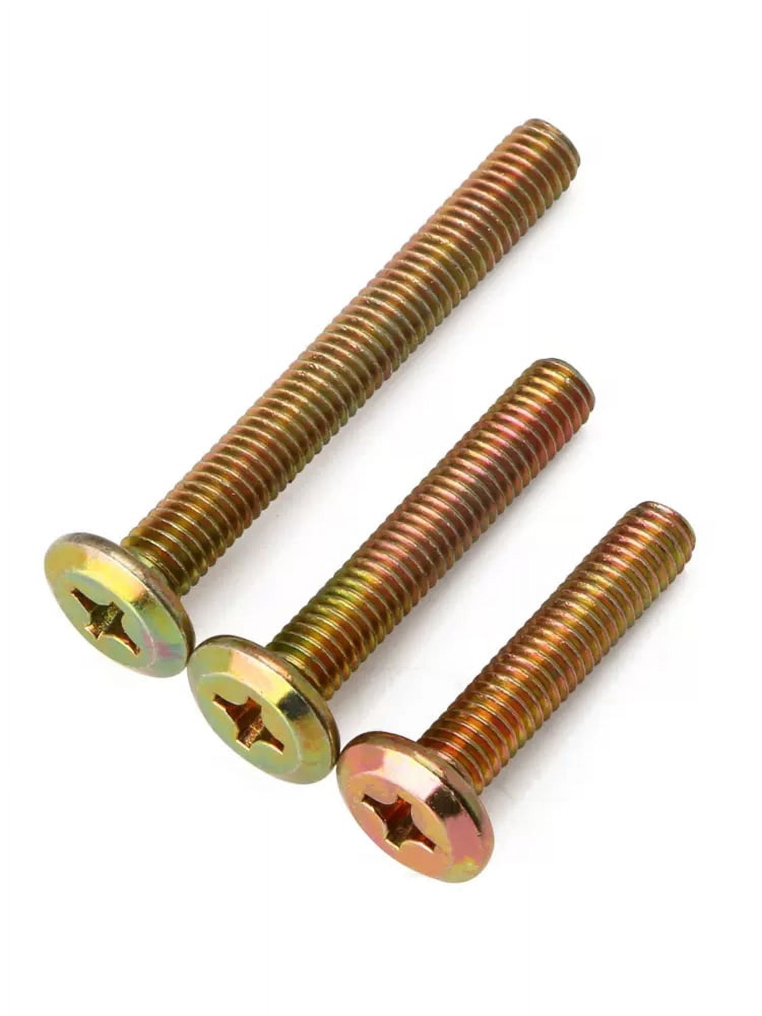 M6x25(50pcs)Flat Head Cross Head Screw Furniture Bolts Countersunk ...