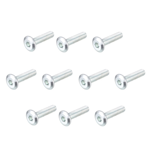 M6x25mm Furniture Screw Hex Socket Cap Machine Screws Zinc Plated ...