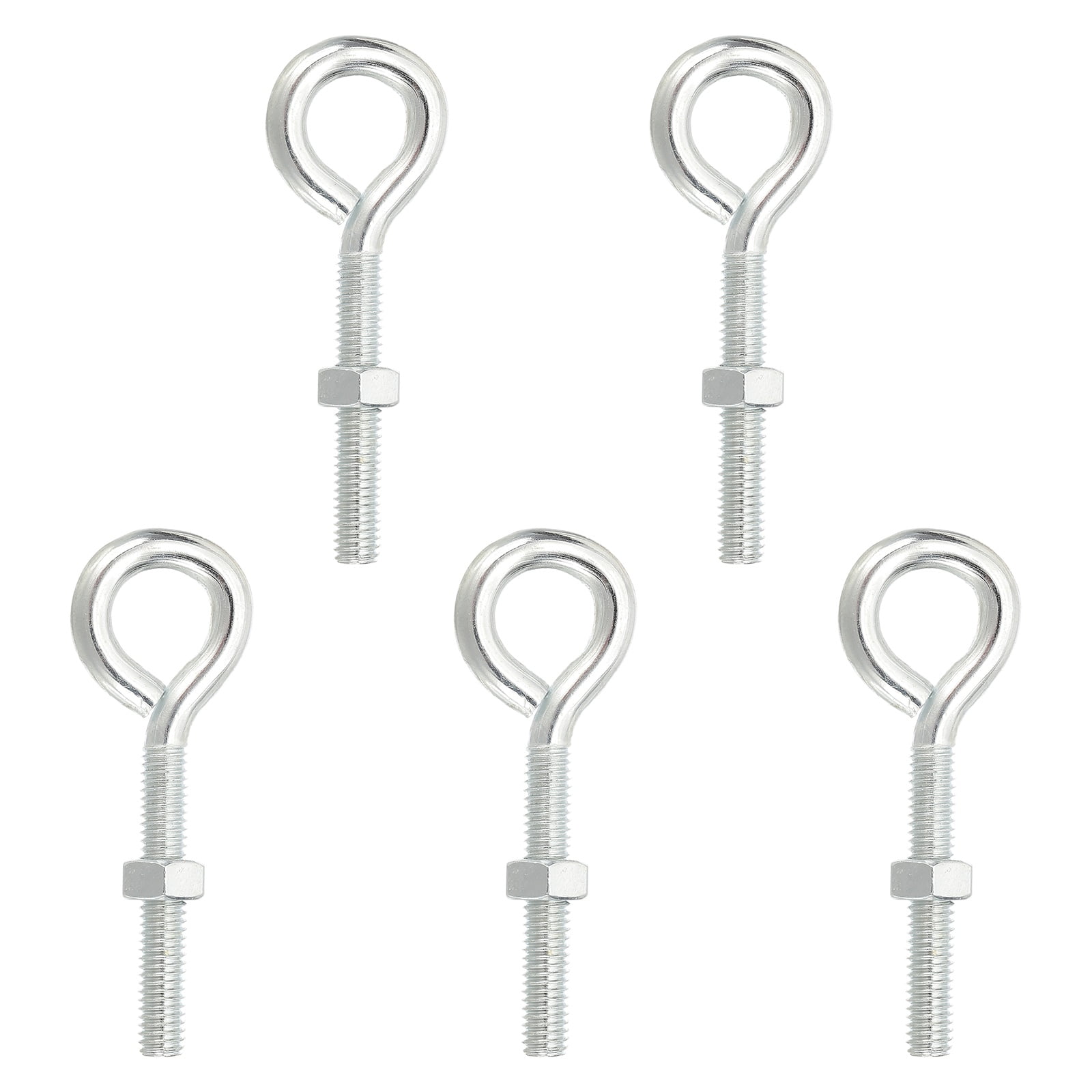 Uxcell Eye Bolts with Nuts, Shoulder Swing Lifting Eye Bolt Carbon ...