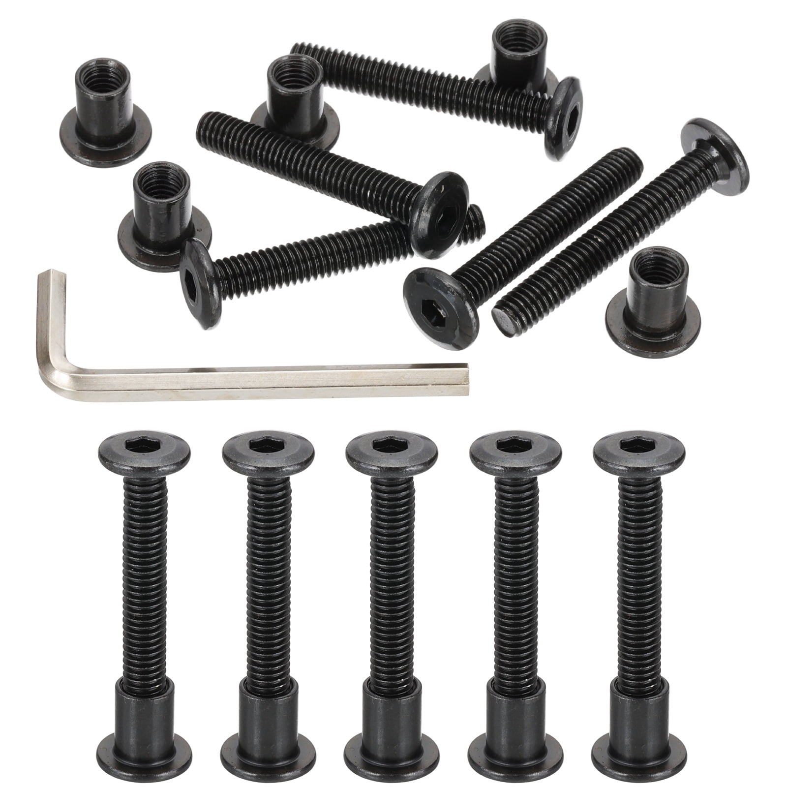 Uxcell Hex Drive Socket Cap Bolt, Chicago Screw Binding Post Screw ...