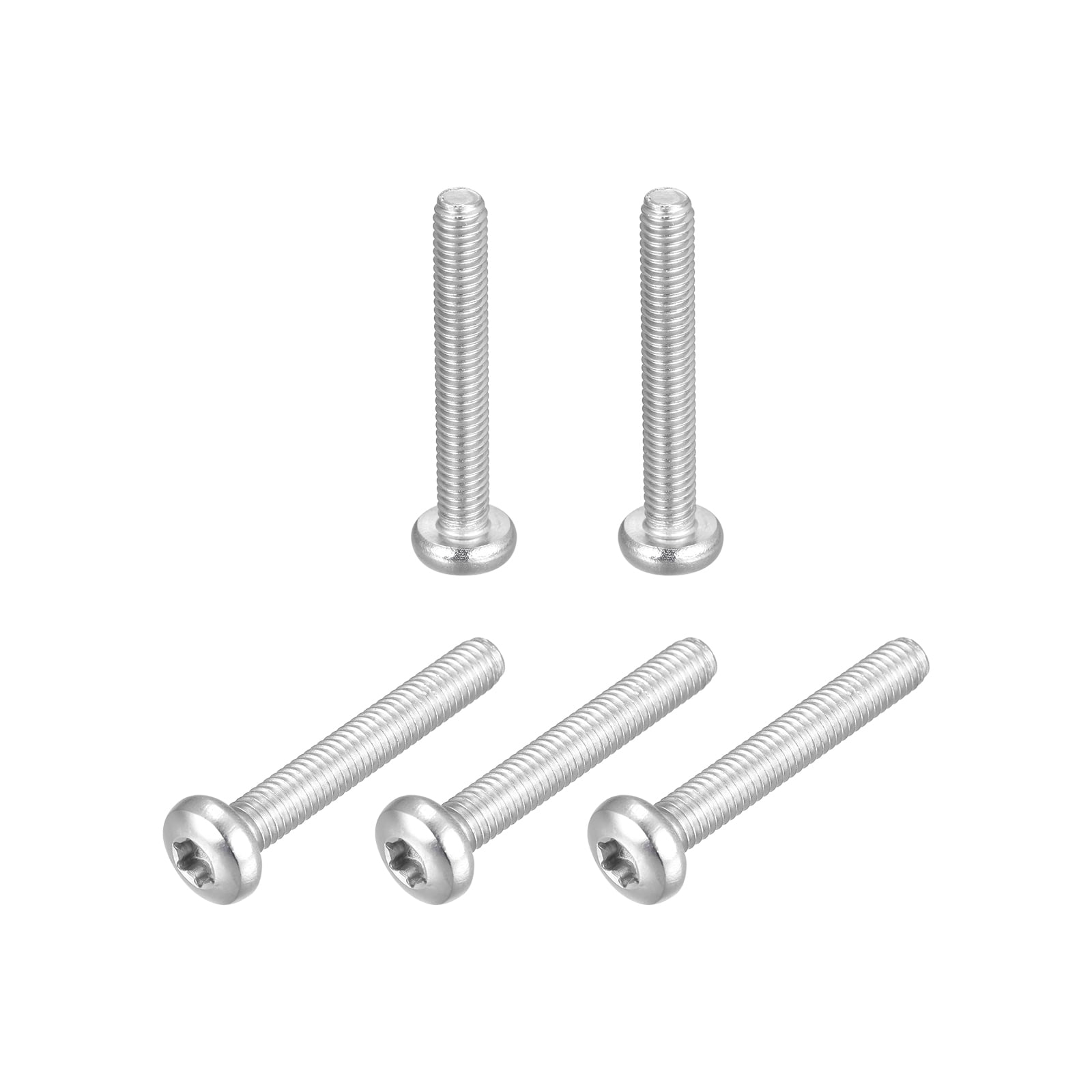 M6x40mm Torx Security Machine Screws, 5 Pack 316 Stainless Steel Pan ...