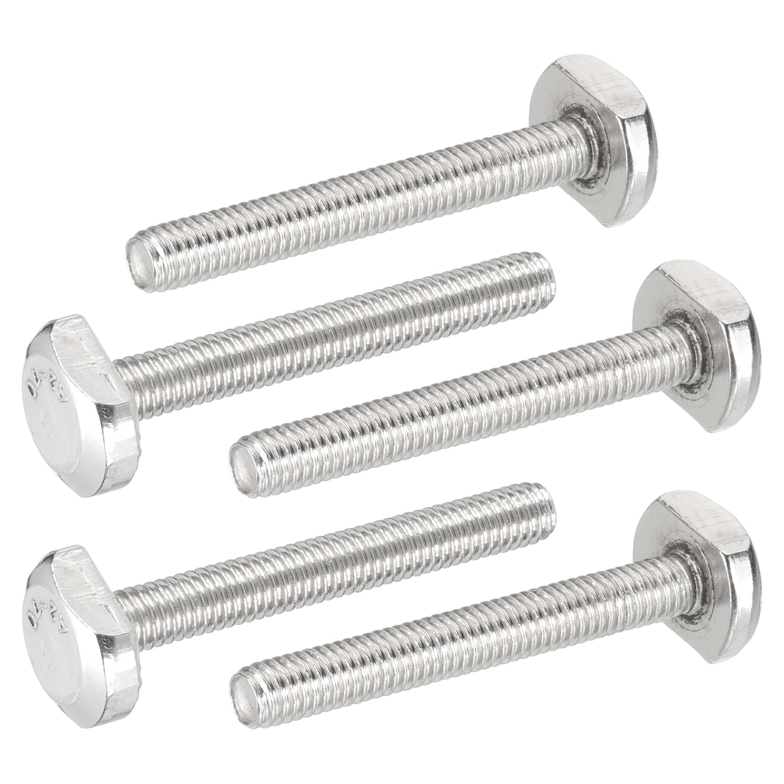 M6x45mm T Slot Bolts 304 Stainless Steel Drop-in Bolt T Shape Stud ...