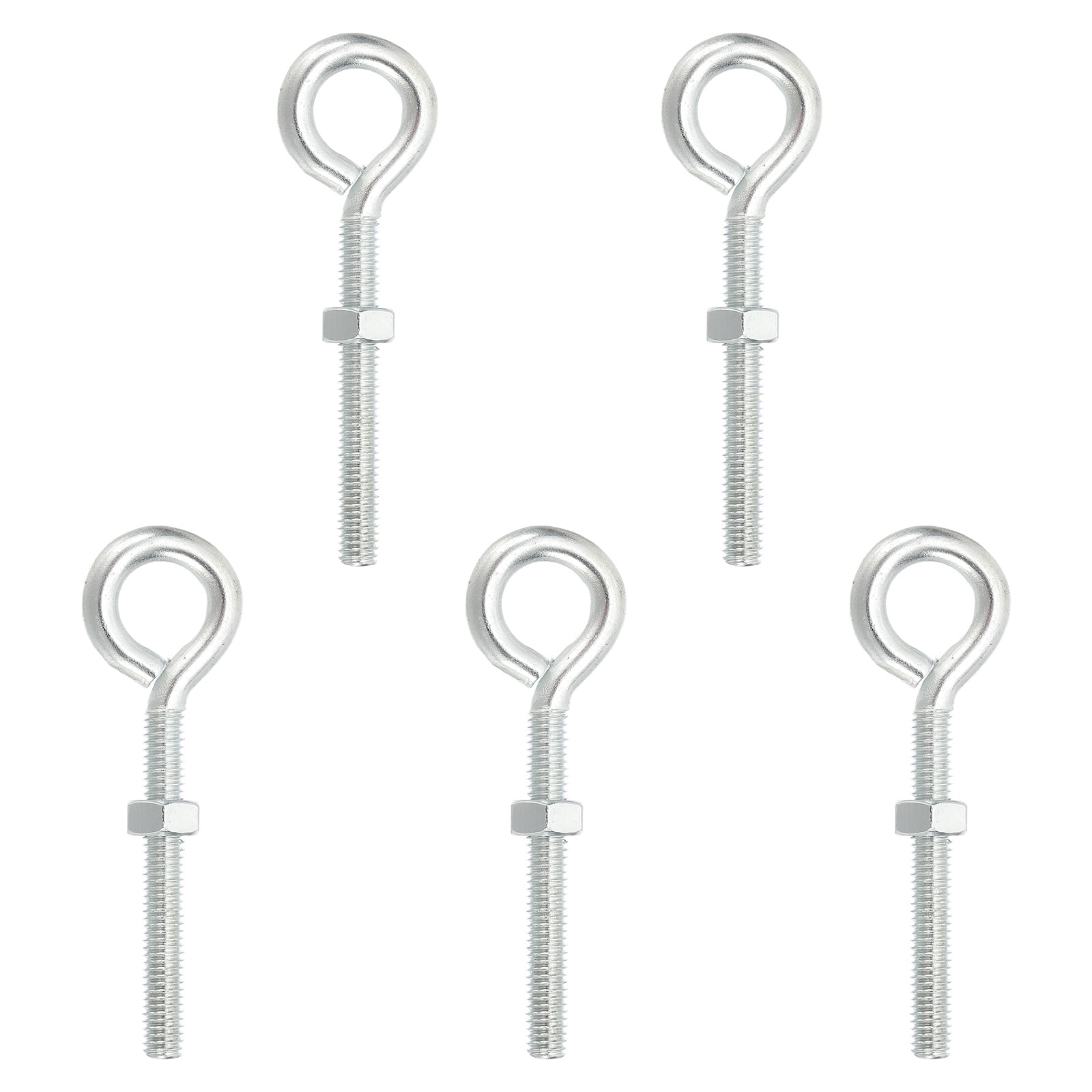 Uxcell Eye Bolts with Nuts, Shoulder Swing Lifting Eye Bolt Carbon ...