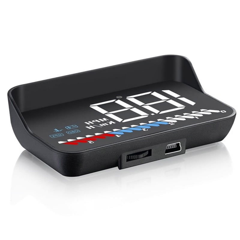 M7 GPS HUD Car OBD2 Head Up Display Speed Display OBD On-Board Computer Overspeed Warning ...