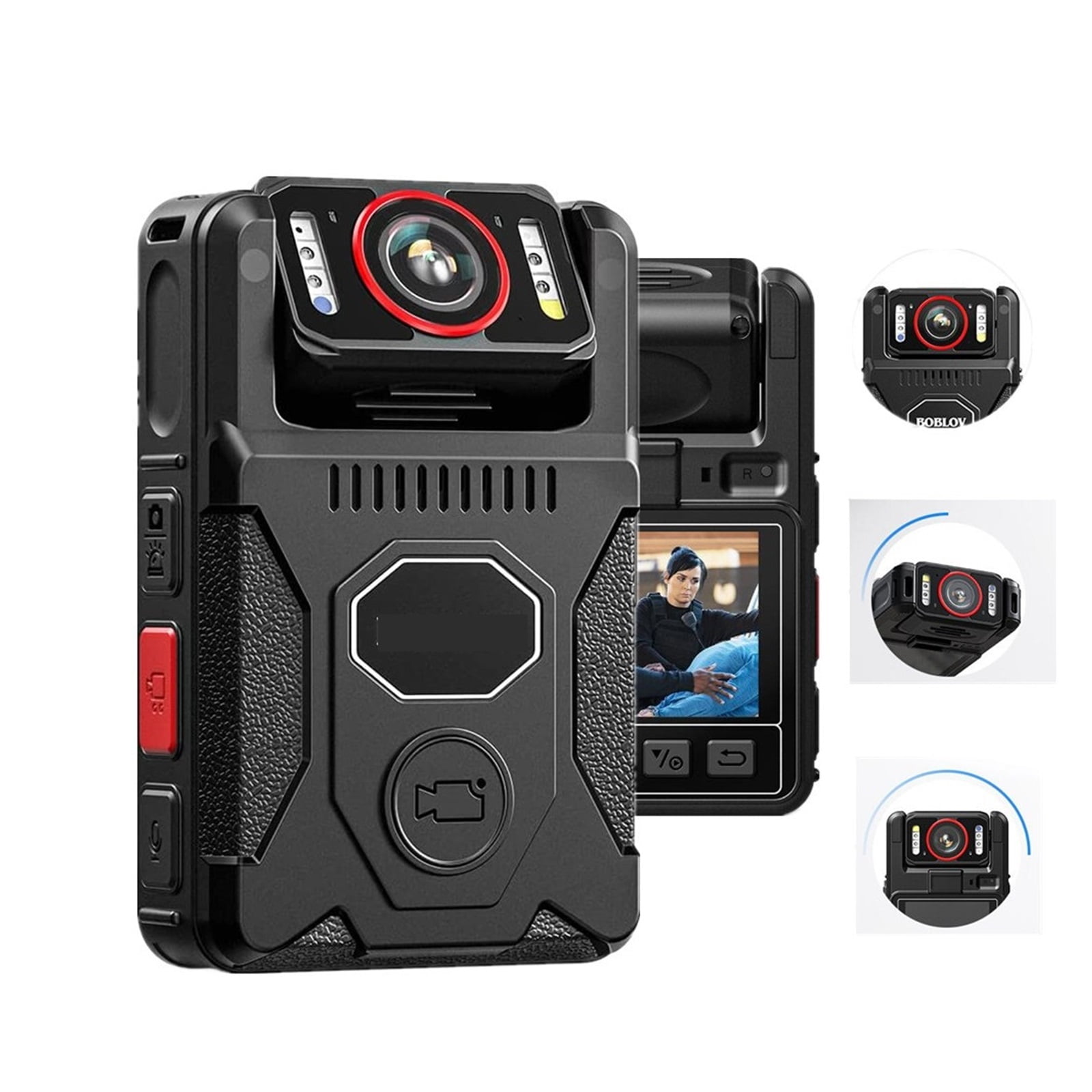 M7 Pro 4K Body Cameras Mini Camera With LCD Screen 128GB Video Recorder ...