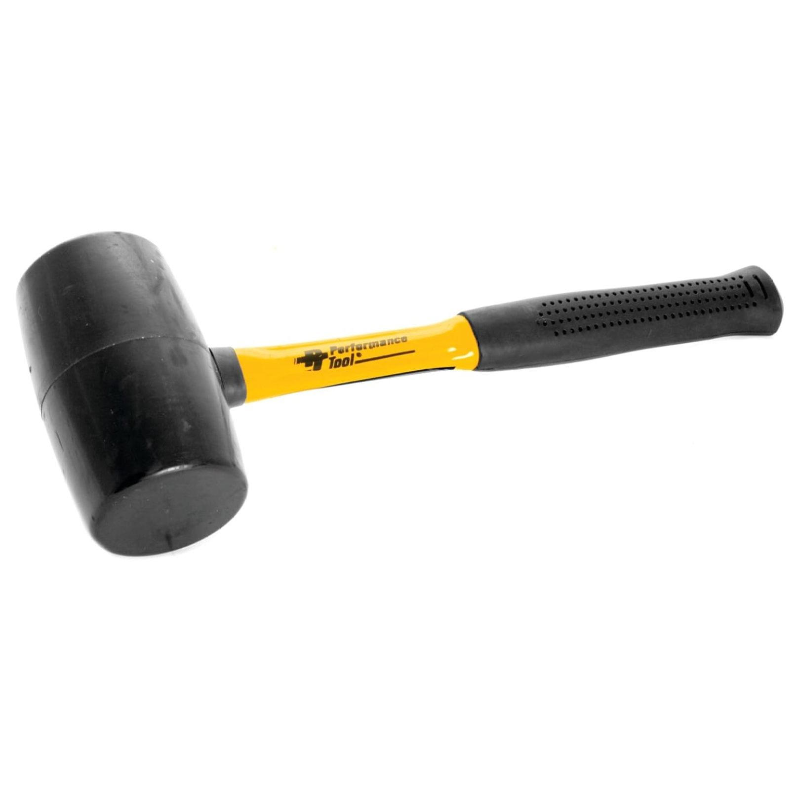 M7132 Double-Faced Solid Rubber Head Hammer with Fiberglass Handle and ...