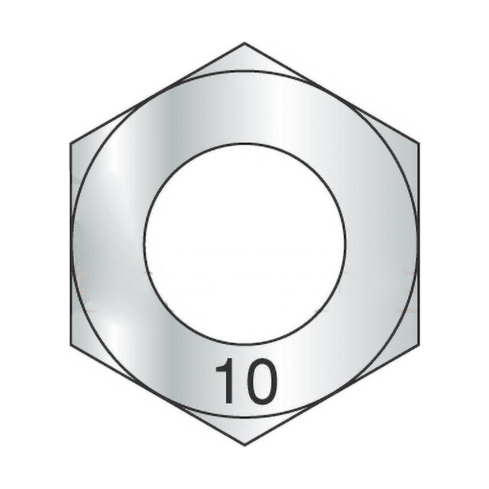 M8-1.25 Finished Hex Nuts / Metric Class 10 / Zinc / DIN 934 (Quantity ...