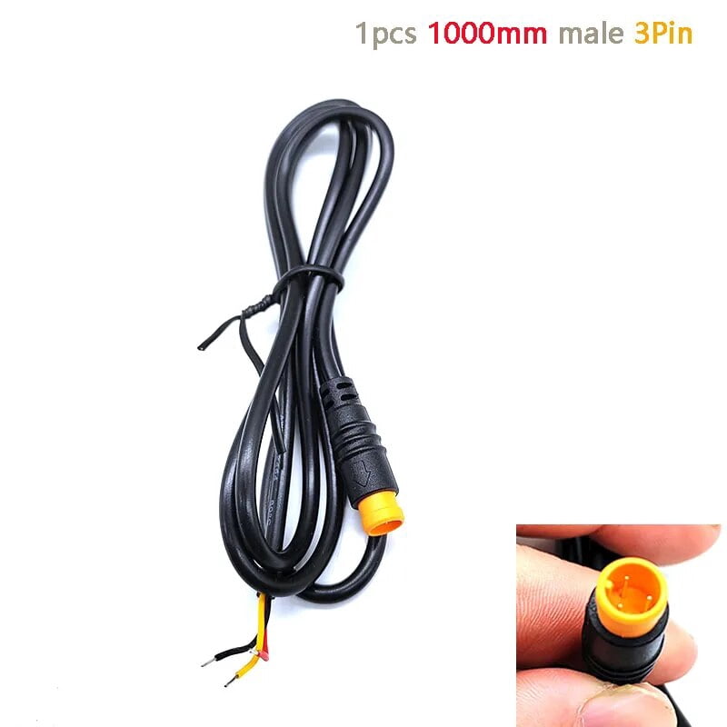 M8 2 3 4 5 6 8Pin Electric Bicycle Plug Connector Scooter E-bike sensor ...