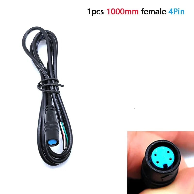 M8 2 3 4 5 6 8Pin Electric Bicycle Plug Connector Scooter E-bike sensor ...