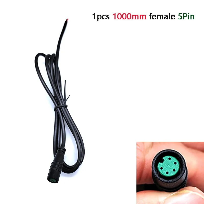 M8 2 3 4 5 6 8Pin Electric Bicycle Plug Connector Scooter E-bike sensor ...