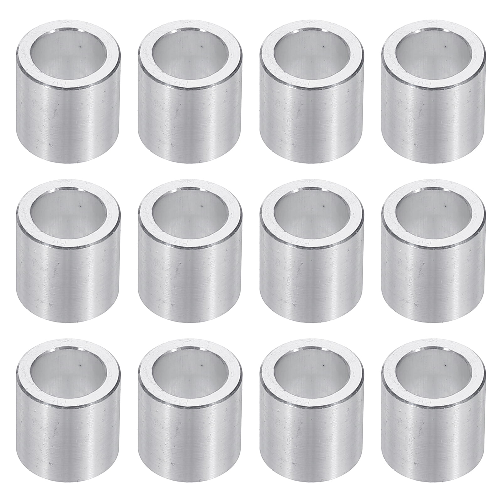 M8 Aluminum Spacers, 12 Pcs Metal Spacers Aluminum 8.2mm ID x 12mm OD x ...