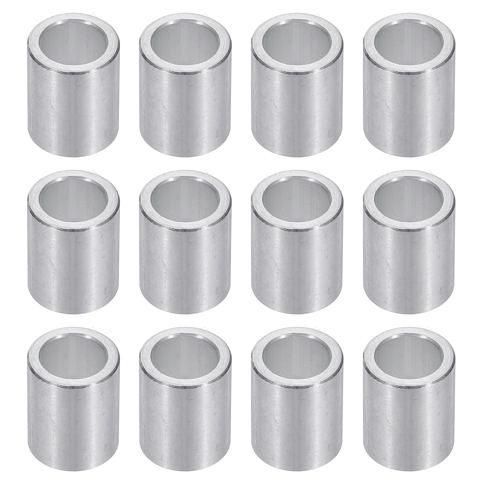 M8 Aluminum Spacers, 12 Pcs Metal Spacers Aluminum 8.2mm ID x 12mm OD x ...