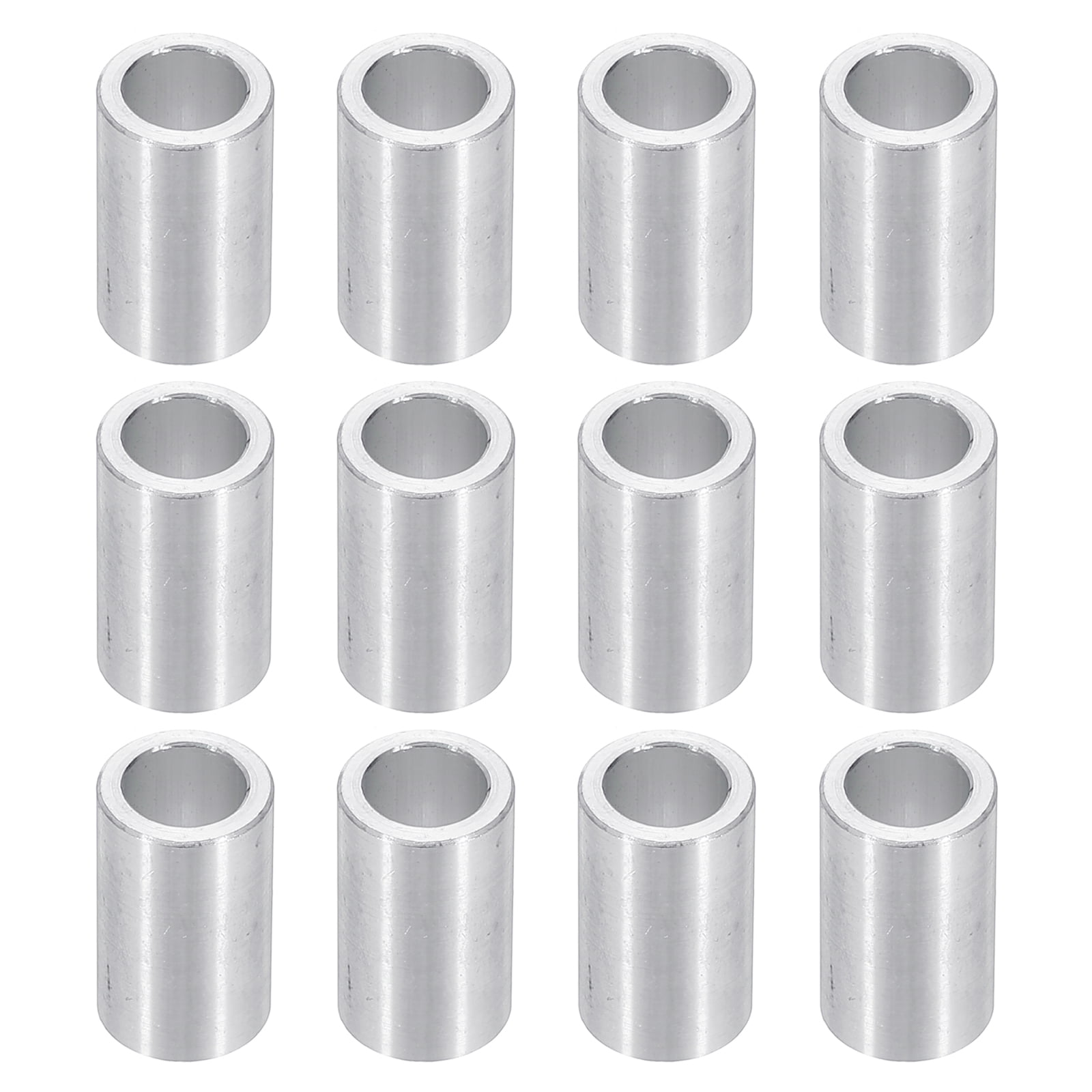 M8 Aluminum Spacers, 12 Pcs Metal Spacers Aluminum 8.2mm ID x 12mm OD x ...
