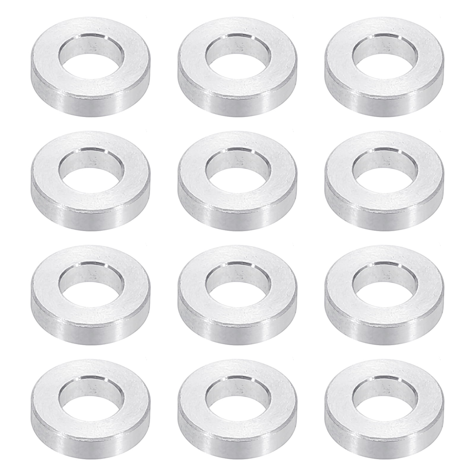 M8 Aluminum Spacers, 12 Pcs Metal Spacers Aluminum 8.2mm ID x 12mm OD x ...