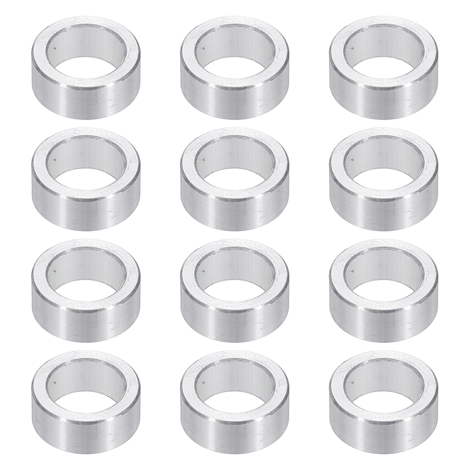 M8 Aluminum Spacers, 12 Pcs Metal Spacers Aluminum 8.2mm ID x 12mm OD x ...