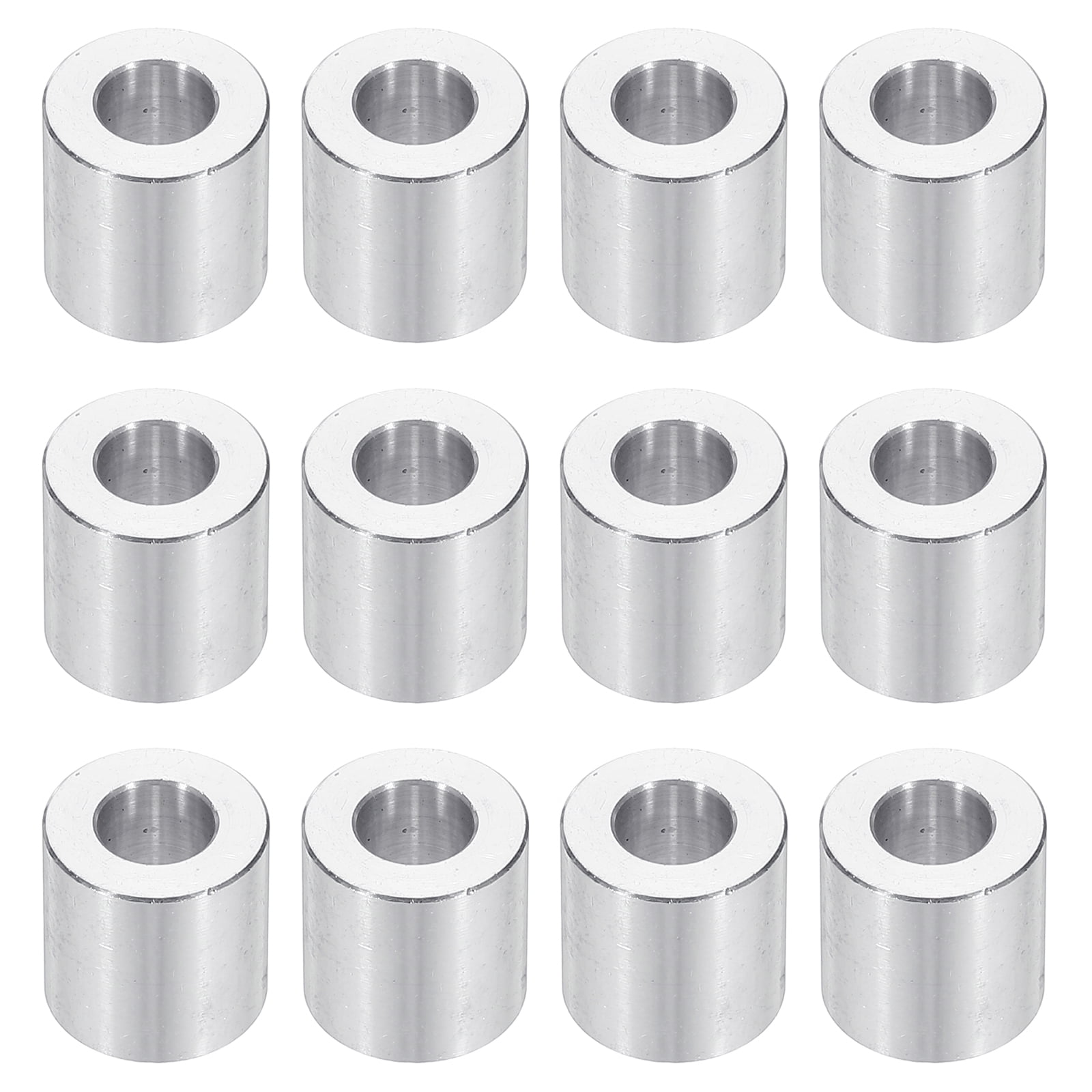 M8 Aluminum Spacers, 12 Pcs Metal Spacers Aluminum 8.2mm ID x 16mm OD x ...