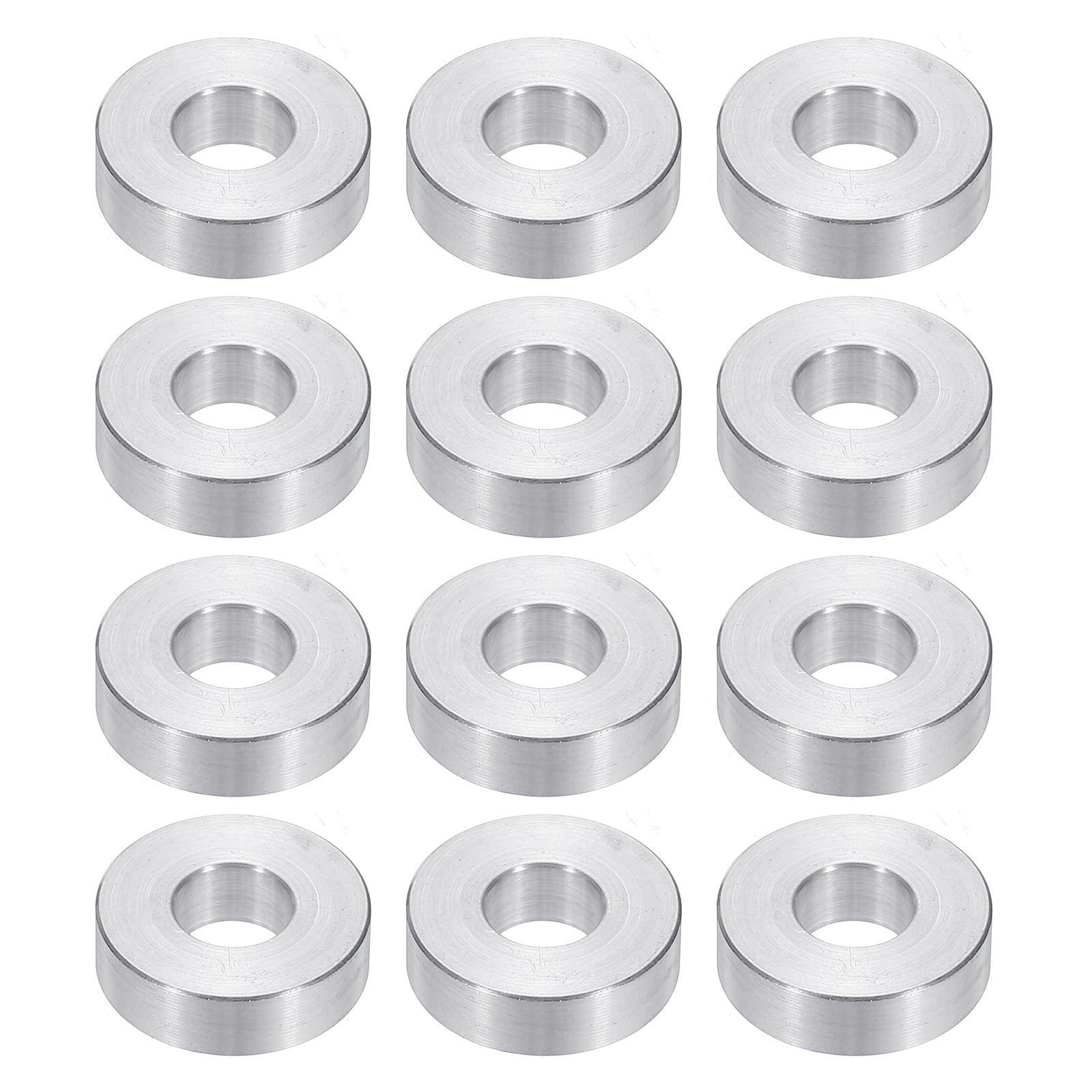 M8 Aluminum Spacers, 12 Pcs Metal Spacers Aluminum 8.5mm ID x 20mm OD x ...