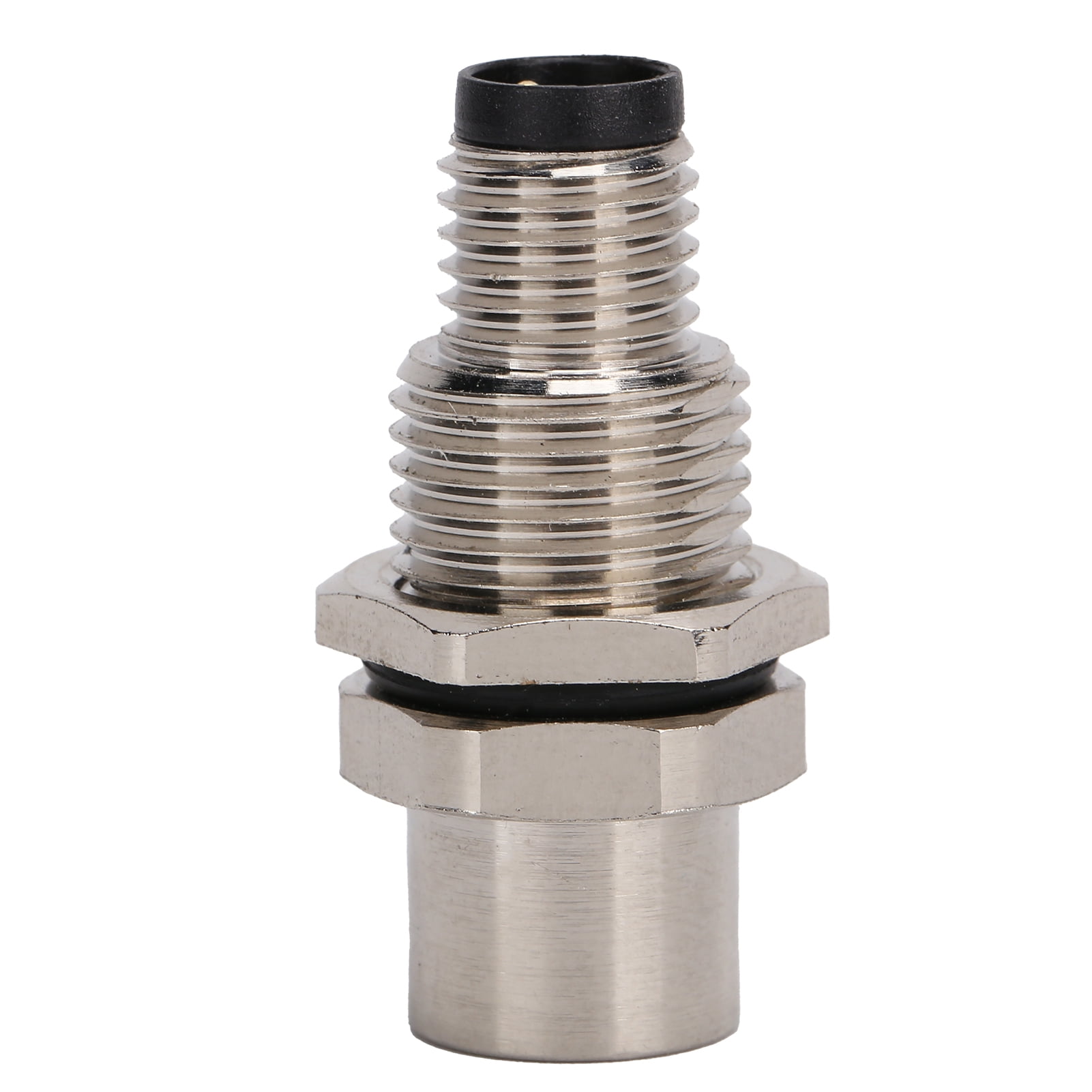 M8 Brass Industrial Connector Adapter IP67 Waterproof 4pin Plug Adapter ...