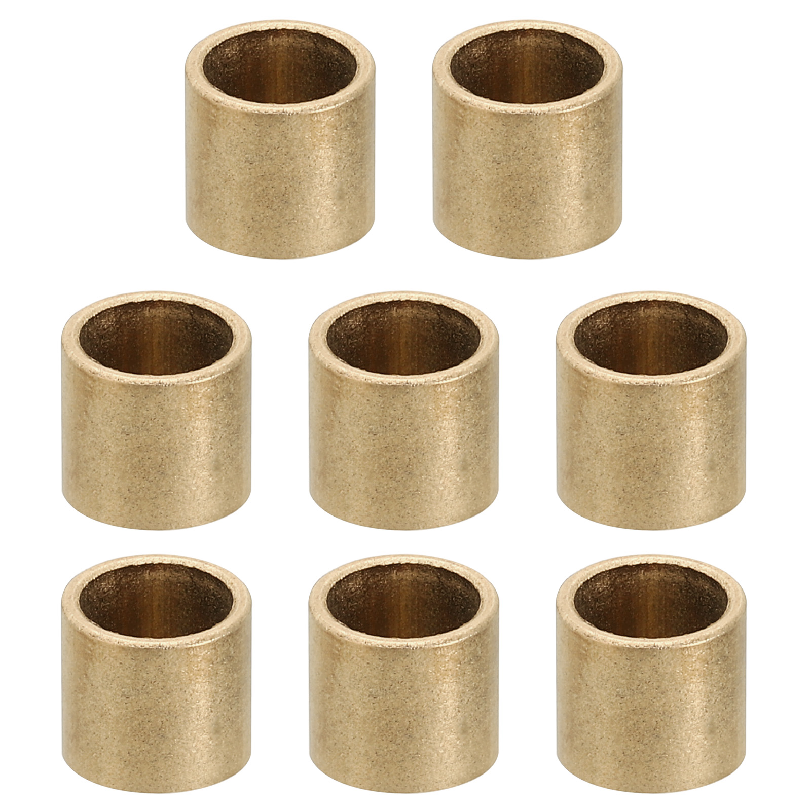 M8 Brass Spacers, 8 Pcs Metal Spacer Brass 8mm ID x 10mm OD x 8mm L ...