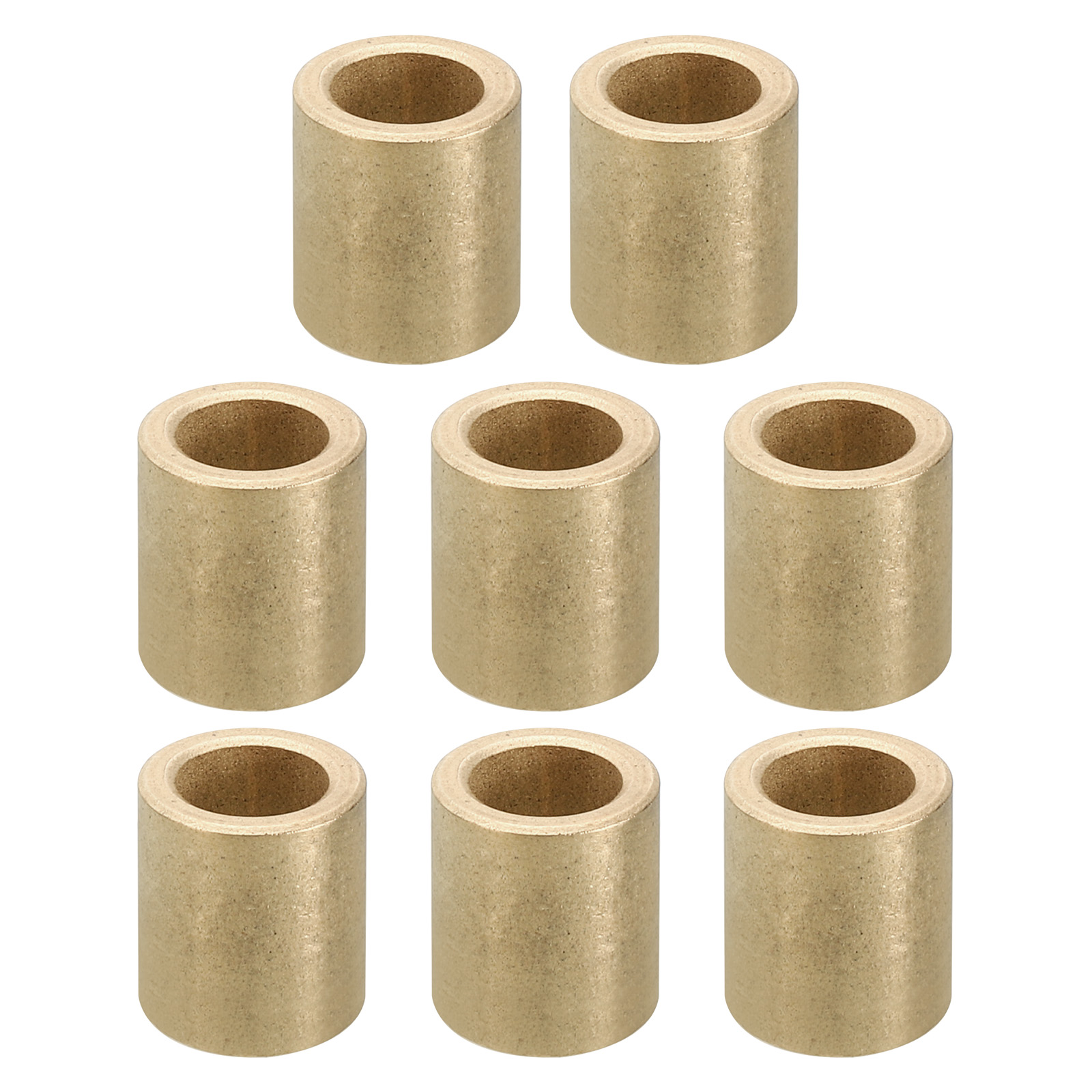 M8 Brass Spacers, 8 Pcs Metal Spacer Brass 8mm ID x 12mm OD x 15mm L ...