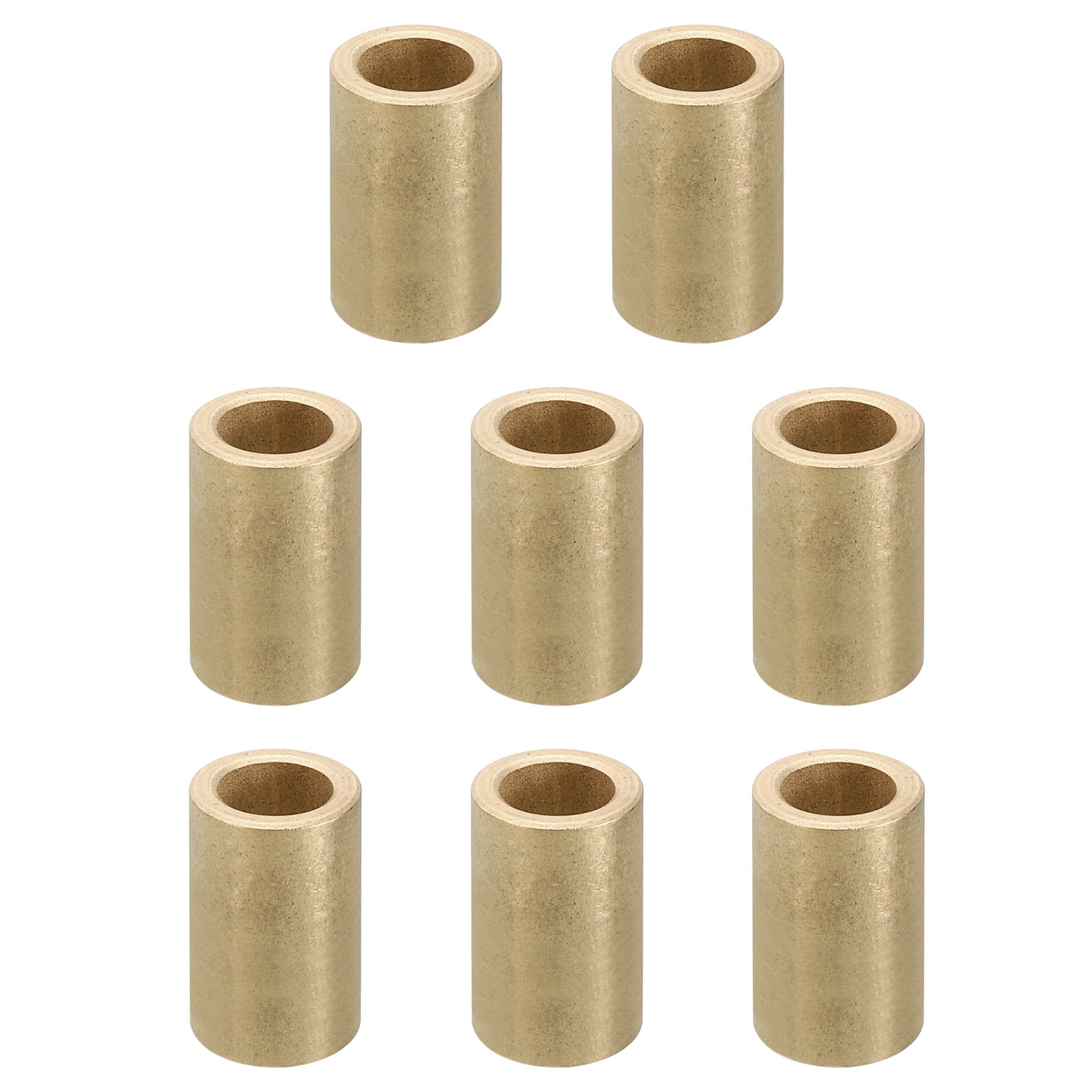 M8 Brass Spacers, 8 Pcs Metal Spacer Brass 8mm ID x 12mm OD x 20mm L ...
