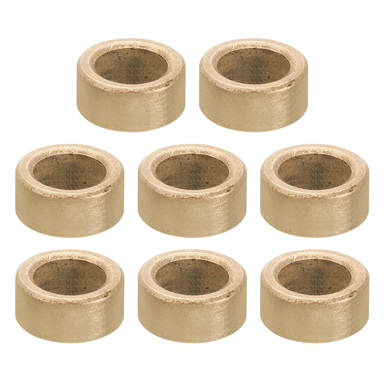 M8 Brass Spacers, 8 Pcs Metal Spacer Brass 8mm ID x 12mm OD x 6mm L ...