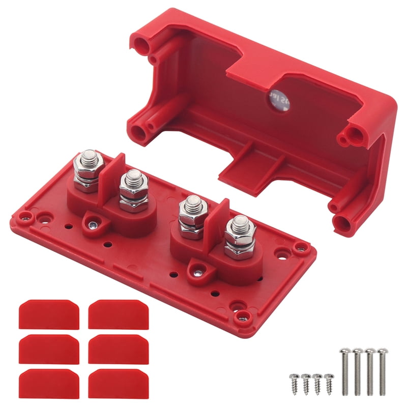 M8/M10 Bus Bar Busbar Box Module 200A 48V 4 Terminal Ways High Current ...