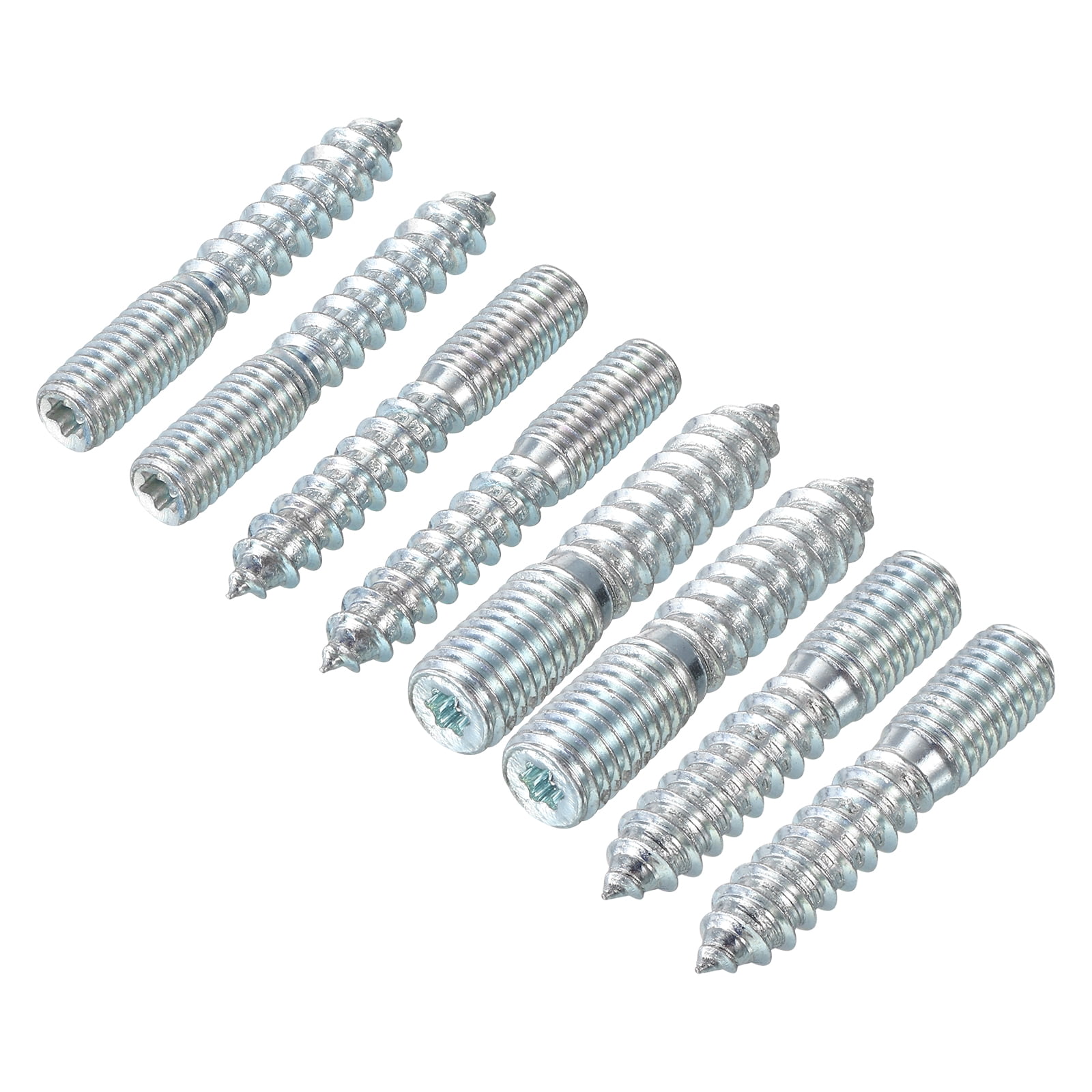M8/M10 Hanger Bolts Length 50mm Double Headed Bolts Self-Tapping Screw ...
